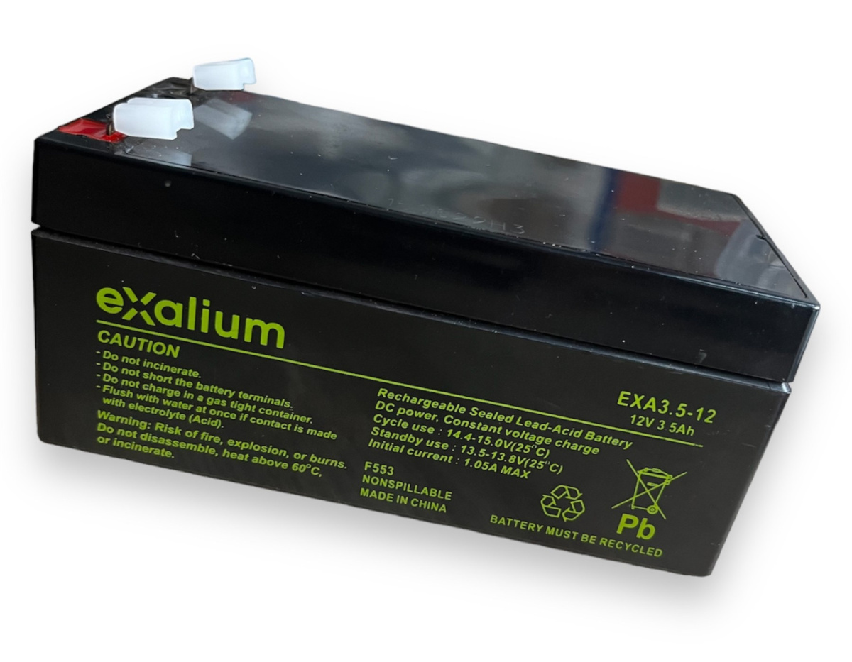 Bateria AGM 12V 3,5Ah > EXALIUM